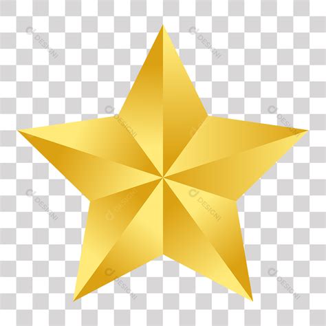 Fundo Estrela Amarela PNG Imagens Fundo Transparente