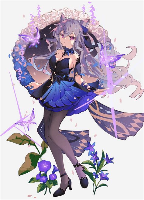 Keqing And Keqing Genshin Impact Drawn By Emmikn Danbooru