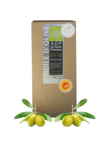 Huile Dolive AOP De Haute Provence 3 Litres