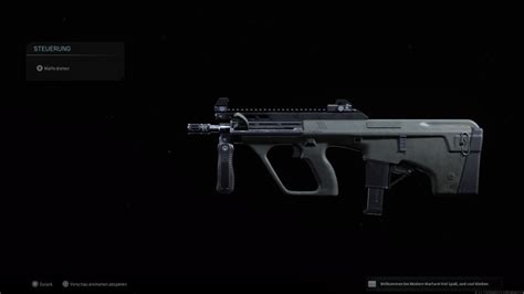 CoD Modern Warfare AUG Loadout Aufsätze Werte und Tipps