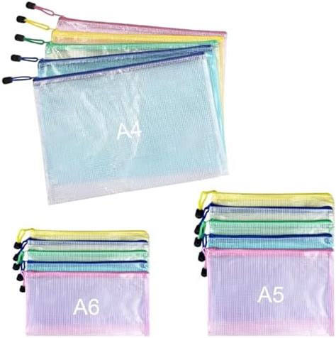 Nutabevr St Ck Farben Bunte Wasserdichte Dokumententasche A A