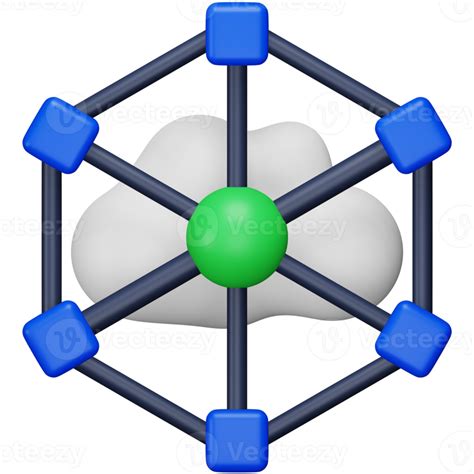 Internet Of Things 3d Rendering Isometric Icon 13797426 PNG