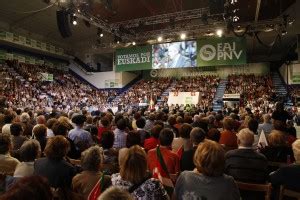 Acto de cierre de campaña en La Casilla de Bilbao