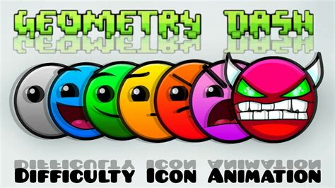 Geometry Dash All Difficulty Faces Margaret Wiegel