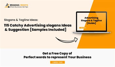 115 Catchy Advertising Slogans Ideas Suggestions Samples Included