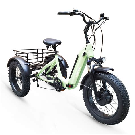 Three Wheel Electric Tricycle With Dump Bucket Hydraulic Lift Cargo