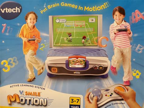 Vtech V Smile V Motion Active Learning Sysyetm Gray Console EBay