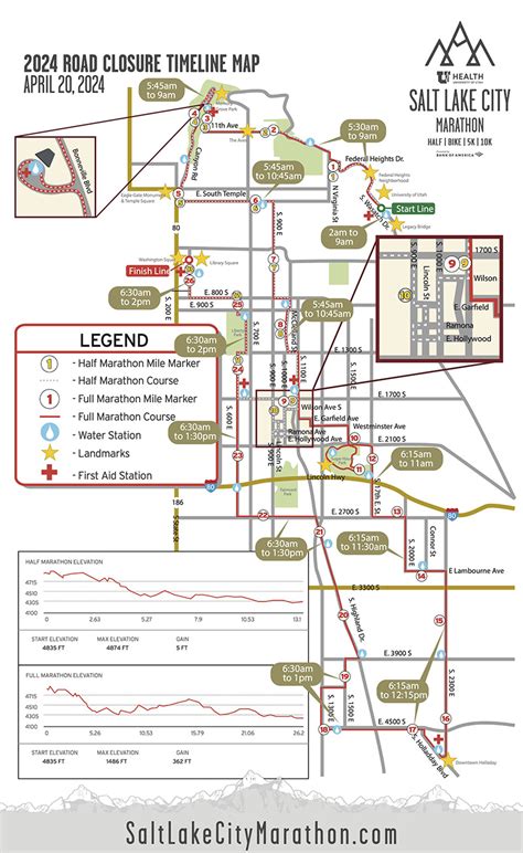 Salt Lake Marathon 2025 Route Map Audra Candide