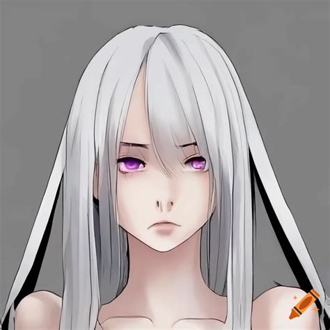 Anime Girl With Straight Black Hair On Craiyon