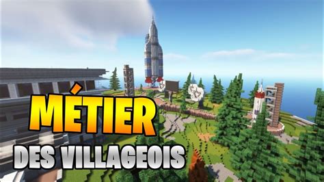 TOUT SAVOIR SUR LES MÉTIERS DES VILLAGEOIS DANS MINECRAFT COMMENT