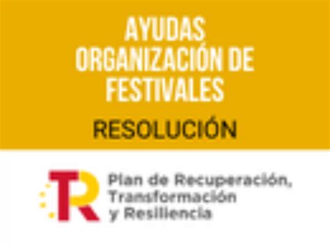 Publicada Resolución definitiva de ayudas a la organización de