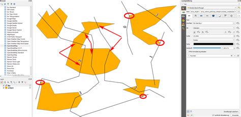 Lines And Polygons Intersection With Tolerance In QGIS Geographic