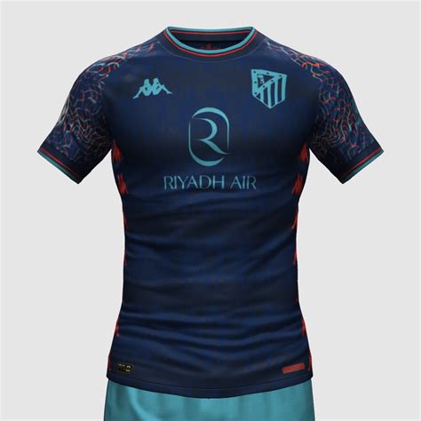 Kappa Atletico Madrid Away Kit Concept FIFA 23 Kit Creator Showcase