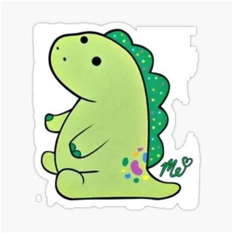 Moriah Elizabeth Pickle The Dinosaur Sticker For Sale By