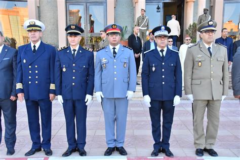 مراسيم تحية العلم الوطني بمناسبة الذكرى 68 لعيد الاستقلال المجيد يوم