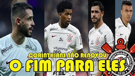 Corinthians não vai renovar Renato Augusto Gil Giuliano e