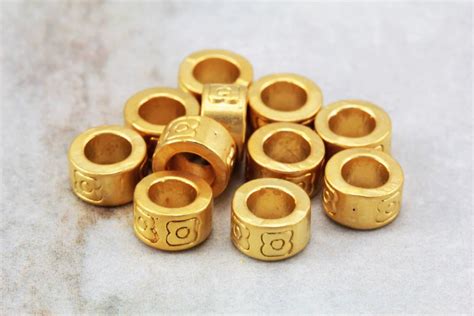 Gold Plated Spacer Beads Cchange