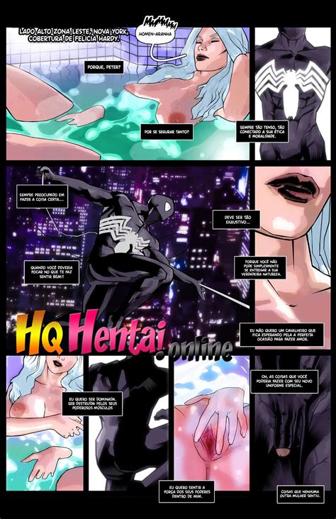 Anal Forçado a Gata Negra HQ Hentai HQs Pornô e Comics