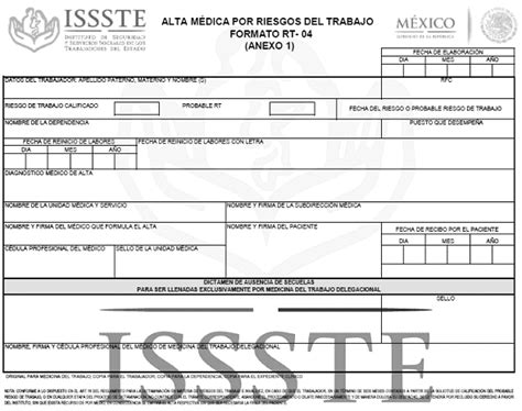 ISSSTE Subsidio Por Enfermedad O Accidente Ajeno Al Trabajo 2024