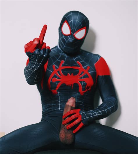 Miles Morales Naked Scrolller