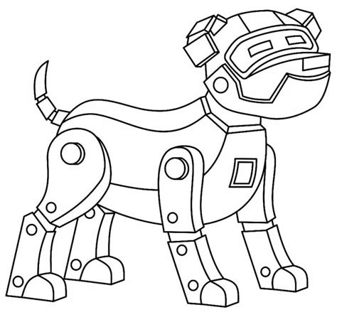 Desenhos De Rob Para Colorir Bora Colorir