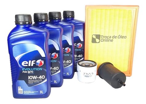 Kit Troca de Óleo Renault Kwid 1 0 12v 3cil Elf 10w40 Lubrificantes