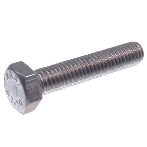 Tornillo De Cabeza Hexagonal SECCARO M6 X 30 Mm Acero Inoxidable V2A