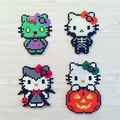 Perler Bead Halloween Printable Pattern