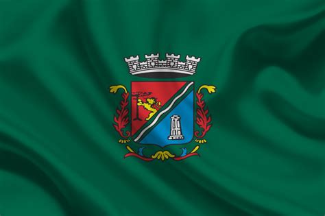 Bandeira da cidade de São Leopoldo RS Ecco Bandeiras