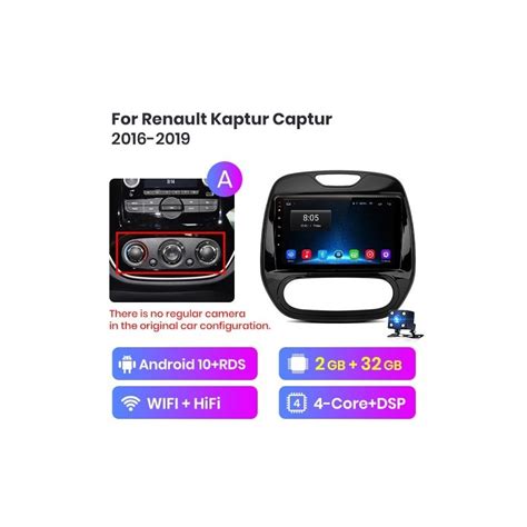 Radio Navegador Android para Renault Kaptur Captur 2016 2019 Elección
