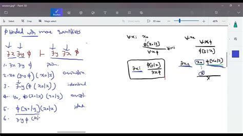 computational logic predicate logic bounded with more than one quantifier youtube