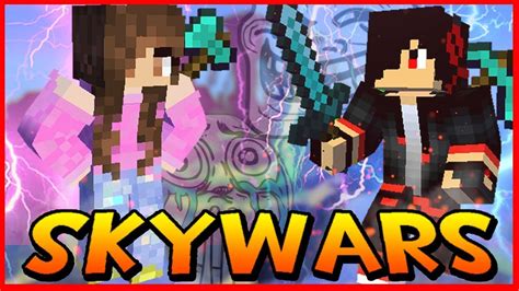 JUGANDO SKYWARS CON MI NOVIA Skywars Funny Moments Cubecraft COMO No