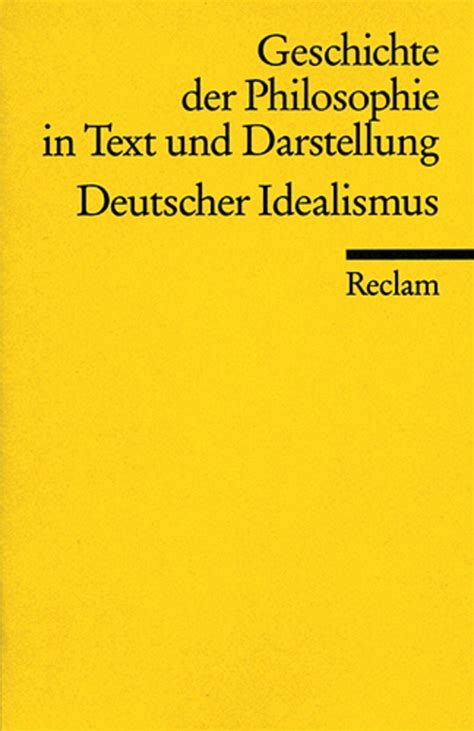 Geschichte Der Philosophie In Text Und Darstellung Der Deutsche