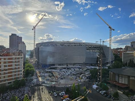Javier Caireta Serra on Twitter Así van las obras del Nuevo Estadio