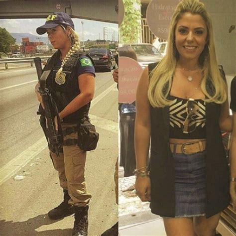 Agente da Polícia Rodoviária Federal faz sucesso fotos de biquíni