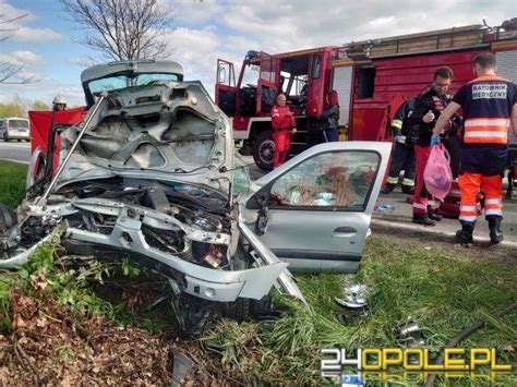 Kolejny tragiczny wypadek na DK46 pod Sidziną Nie żyje młoda kobieta