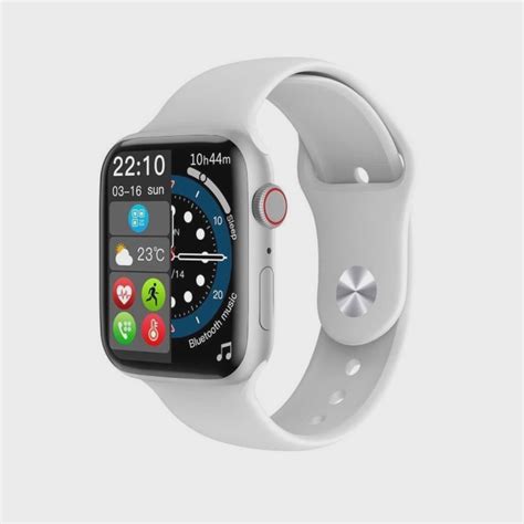 Relógio Smartwatch iwo W37 pro Serie 7 Faz e Recebe Ligações Branco em