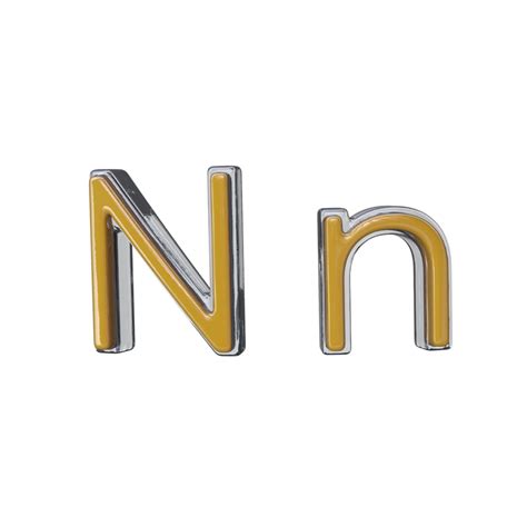 Letter N D Render Transparent Background Png
