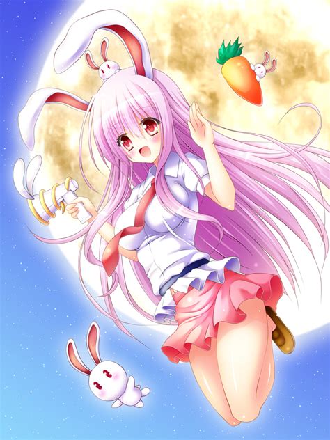 Reisen Udongein Inaba Touhou Mobile Wallpaper By Shin Osada
