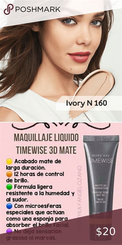 Mary Kay Timewise 3D Matte Foundation In Ivory N 160 Matte
