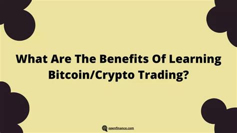 Ppt What Are The Benefits Of Learning Bitcoin Crypto Trading
