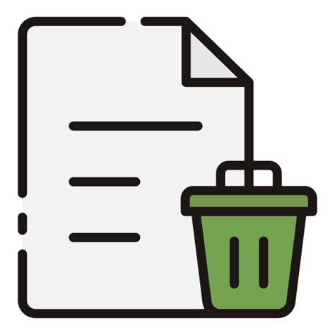 File Good Ware Lineal Color Icon