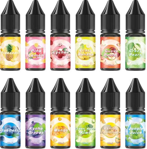 SKIRA Vape Juice No Nicotine 12X10ml Multi Fruit Flavour E Liquid