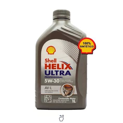 Aceite Shell Helix Ultra Professional Av 5w 30 X 1 Litro MercadoLibre