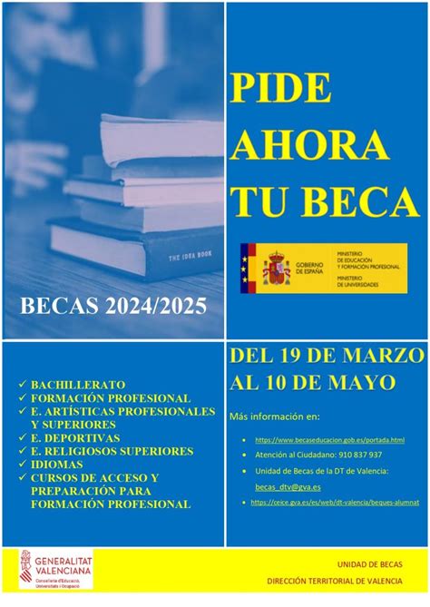 Convocatoria Becas MEC Curso 2024 25 Conservatorio Profesional De