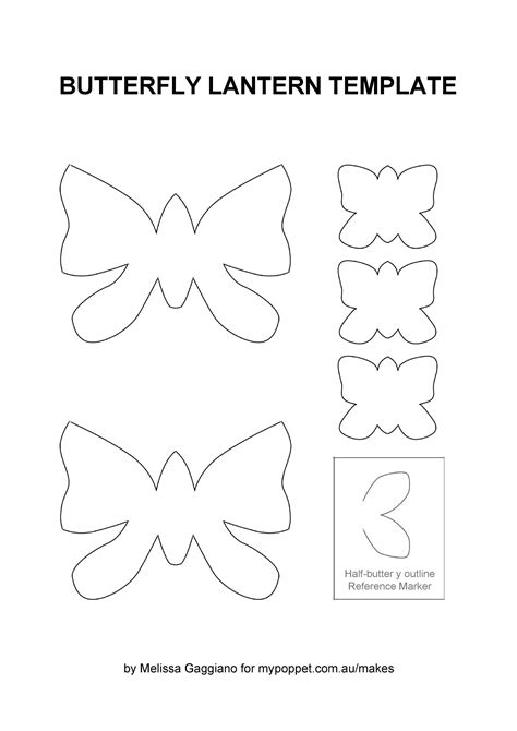 50 Plantillas De Mariposas Imprimibles Y Recortables Mundo Plantillas