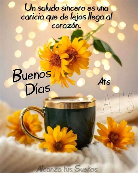 Buenos D As De Alcanza Tus Sue Os Hola Buenos Dias Frases Saludos De