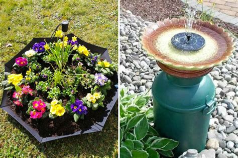 Utilizzare Il Riciclo Creativo Per Decorare Il Giardino Lasciatevi