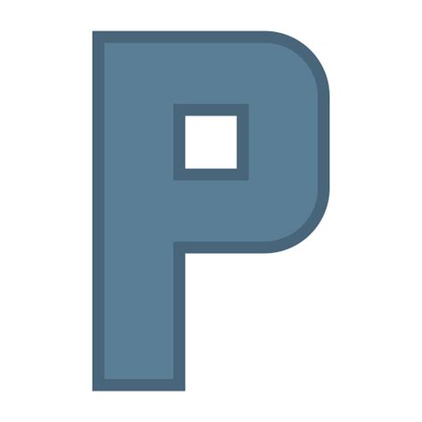 Letra p Iconos gratis de educación