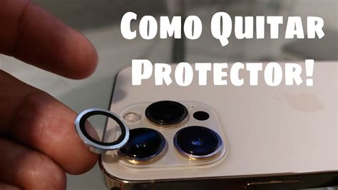 Como Quitar Protector De Camara IPhone 13 YouTube